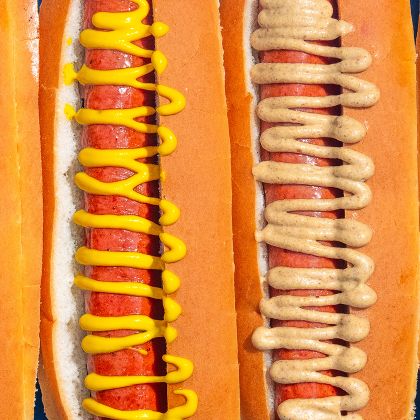 The Original Pearl Kountry Klub All-Beef Hot Dogs & Mustard | 4 pack ...